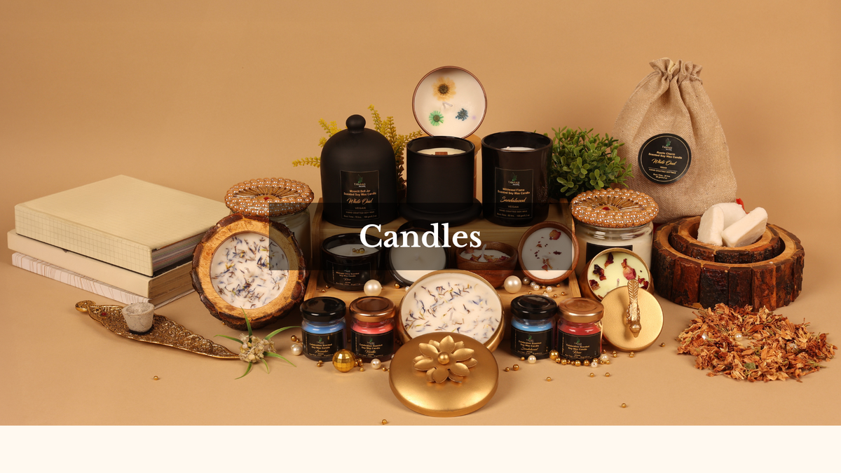 TAVAKI Ayurvedic Scents Natural Aromatherapy Scented Candles – Tavaki